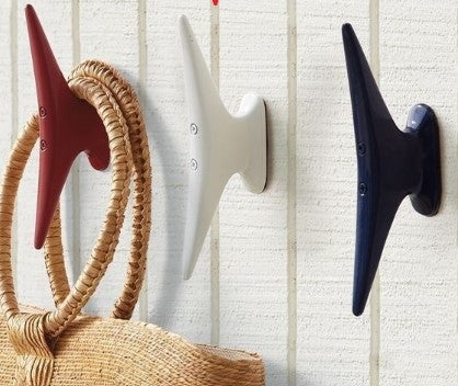 Boat Cleat Hook - White - Kept Shop