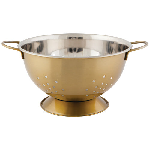Gold Colanders (2 Sizes) - Kept Shop